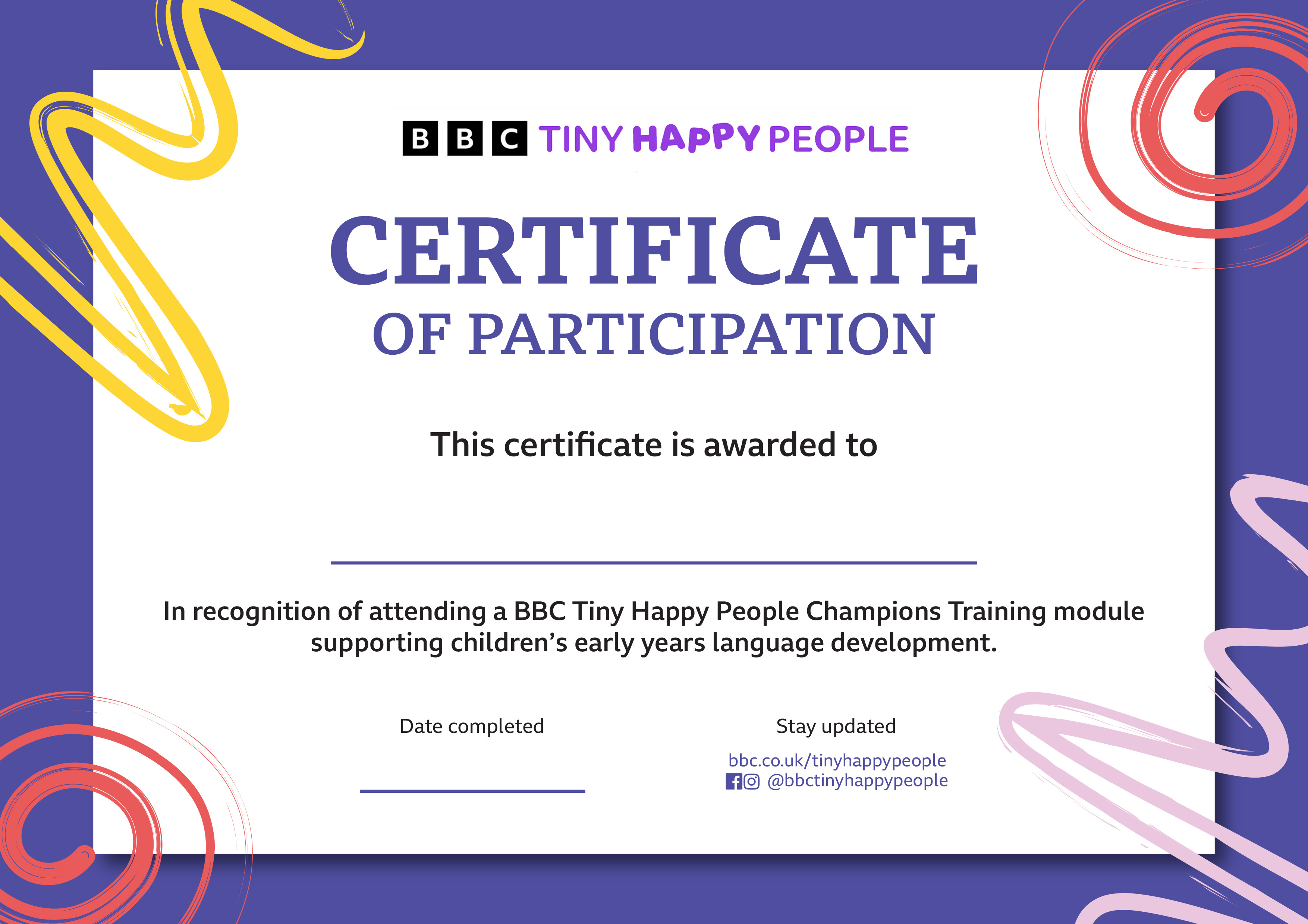 BBC Tiny Happy People - Professionals